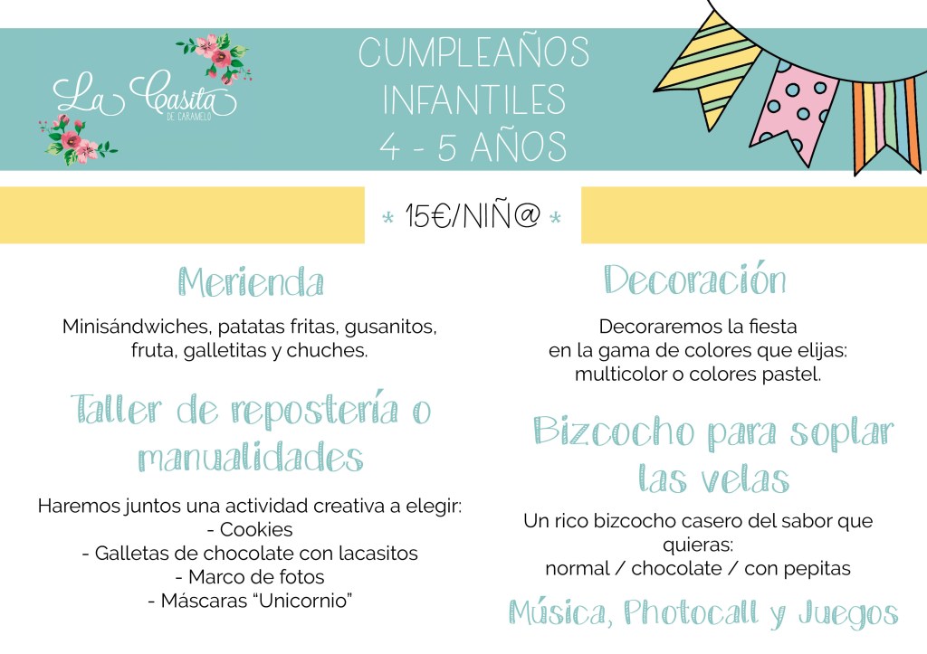 CUMPLEAÑOS – La Casita de Caramelo